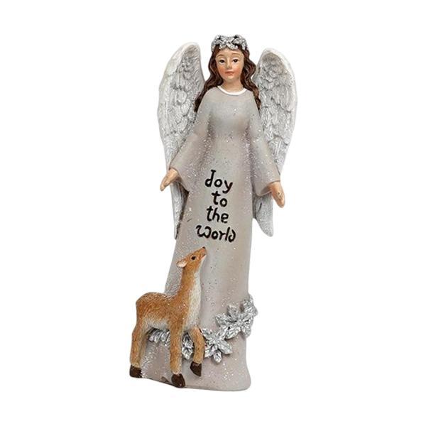 説明:天使像:手描きの表面で.顔の特徴のような細部と生活が信じられないほど豊富です.彫像の非の打ちどころのない仕上げとリアルな質感は.彫像の力強い美しさを示すために互いに完全に補完し合っています.美しさと優雅さ:ユニークな彫像は高品質の樹脂...