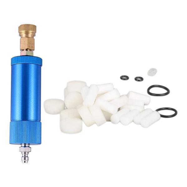 説明:オスとメスのコネクタ:この油水フィルターは.両端に8mmとM10 * 1のオスとメスのネジ山があり.使いやすいです.材質:アルミニウム合金製のハウジングでできており.安定した構造で.耐久性があり頑丈です.水油分離器は.PCPハンドポン...