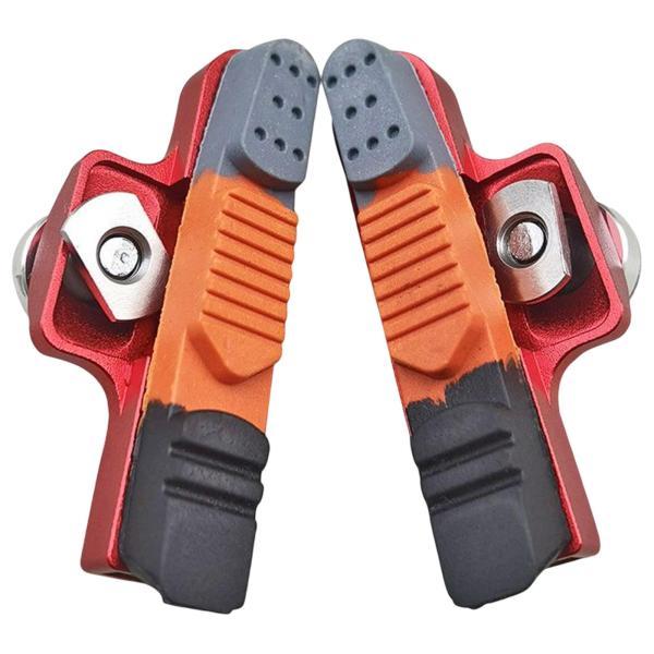 説明:機能:Cブレーキトラベルの一部が短すぎるため.ブレーキパッドがリムに到達できません.このCブレーキホルダーを使用すると.長さを10mm伸ばすことができます装備:Cキャリパーアダプター付き55mmバイクブレーキパッドロードバイクキャリパ...