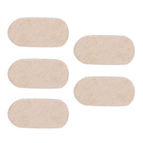 説明:PUレザーのバイオリンブリッジ弦プロテクター5個.ストリングを損傷から守るために使用できます.ヴァイオリン.ヴィオラ.チェロの楽器に適しています.水に浸して柔らかくし.片面を接着剤でブリッジに取り付けます.お好みのサイズに合わせてカッ...