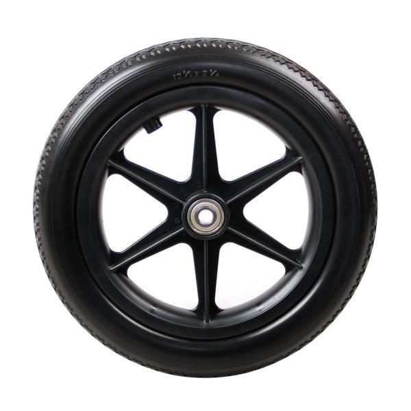 説明:車椅子の車輪の交換:12インチのソリッドタイヤ.ヘビーデューティー.耐摩耗性.アンチスキー.強くて丈夫用途: ほとんどの手動車椅子カートの後輪.ウォーカー.ウォーカーなどに最適です.素材: ポリウレタン製.厚みのあるホイール ハブは....