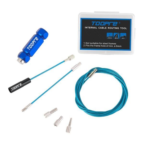 説明:In Bike Cable Routing Tool: 自転車フレームのシフトと内部ケーブルの取り付けに使用します.完全なキット: 要件を最大化するためのすべてのアクセサリが含まれており.保管が非常に簡単で.緩む心配はありません!プレ...