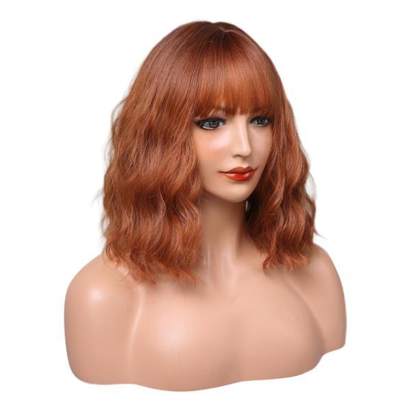 説明:ファッションウィッグ:鮮やかな色.トレンディでファッショナブルなスタイル.ファッションの最初の選択はあなたを魅力的にします.素材:合成繊維の髪.長期使用.自然で柔らかく見え.くしが簡単.最小限でもつれ.適切な群集: 女性と女の子向け....