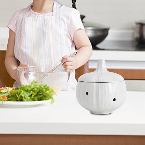 説明:耐久性:慎重にメンテナンスされたセラミック製のガーリックジャーは.長期間使用できます繊細なデザイン: ニンニクの形をした.美しく実用的な.ニンニクの容器を換気するための通気孔を備えたデザイン.大口径:大口径設計.簡単にアクセスして保管...