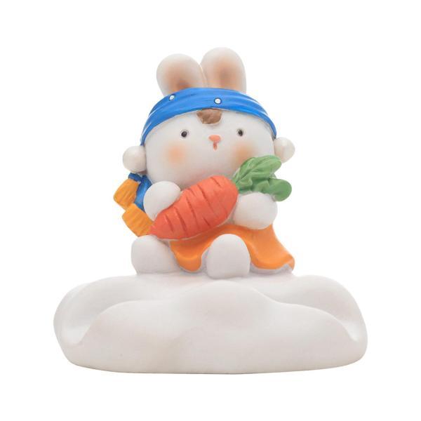 説明:素材: 像は高品質の樹脂素材で作られており.表面が滑らかで.丁寧に彫られており.耐久性があります.動物の彫刻: かわいい漫画の形.精巧な職人技.明るい色.家の装飾としてだけでなく.電話ホルダーとしても使用できます.クリエイティブな装飾...