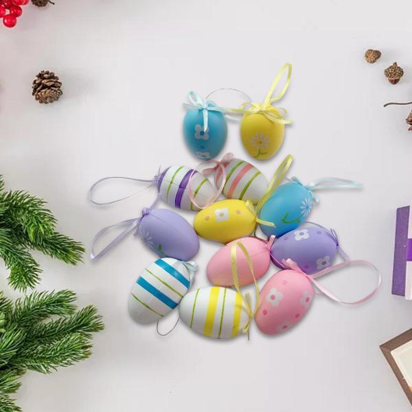 説明:バルクイースターエッグ: このイースターエッグセットには.さまざまなデザインの合計12個のイースターエッグが含まれています.多用途: このイースターエッグは愛らしい作品で.イースターのお祭りの装飾に最適です.屋内に活気とお祝いの雰囲気...