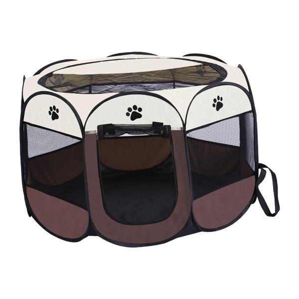 説明:メッシュベビーサークル:メッシュデザインの折りたたみ式ペットフェンスは.ペットに良好な空気循環と快適な環境を提供します.ペットのベビーサークルは.猫犬の出産にも使用できます.折りたたみ式で持ち運び可能:オックスフォード布のペット用フェ...