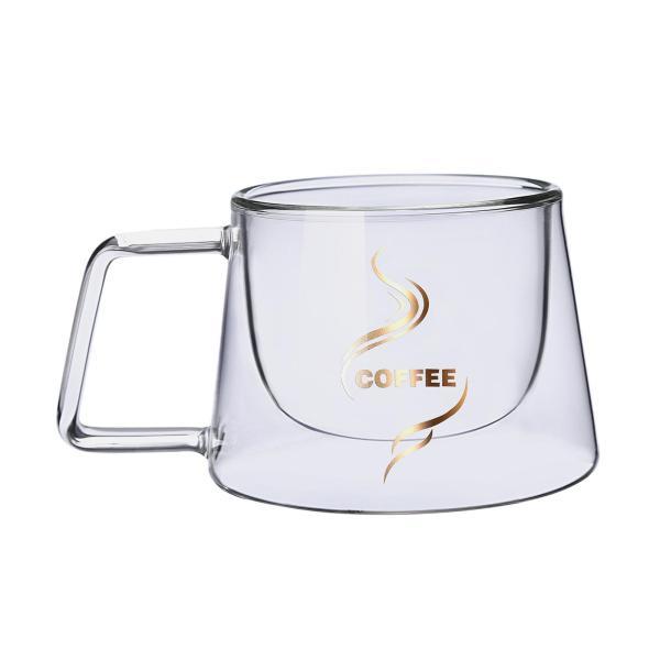 説明:製品名:ダブルボトムウォールガラスコーヒーカップティー耐熱耐熱.二重壁の断熱材により.ガラスを持っているときに指を火傷しません.ホウケイ酸ガラス素材を使用しており.耐熱性に優れ.耐久性があります.多機能:コーヒー.紅茶.香りのするお茶...
