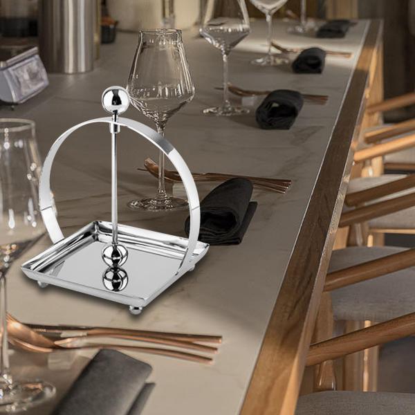 説明:美しく実用的:金属製のトレイ.頑丈なハンドル.スタイリッシュな重みのあるアームで設計されたデスクトップナプキンホルダーは.ディナーテーブルの美しいセンターピースになり.ゲストにとって便利です.耐久性と頑丈な構造: ナプキン ディスペン...