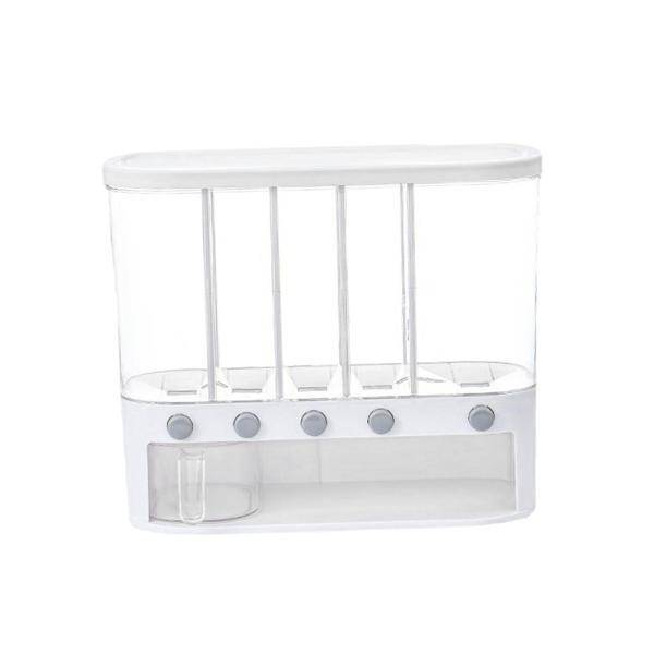 説明:大口径アウトレット:グレインディスペンサーはプッシュ式のデザインを採用し.押すとすぐにリリースでき.グレインは詰まりなくスムーズにアウトレットから出てきて.使いやすいです.5つのコンパートメント収納:ドライフードディスペンサーには5つ...