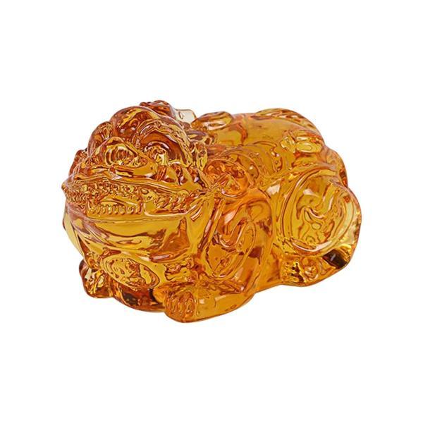 説明:素材: この風水貔貅像はガラス素材で作られており.長期間使用しても耐久性があります.精巧な職人技: 鮮やかで伝統的な職人技.エレガントな姿勢.人目を引く色.美しく作られ.あなたの芸術に最適です.モダンでスタイリッシュなデザイン: Sc...