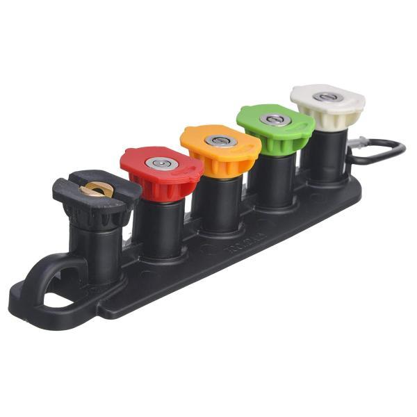 説明:[高品質素材]高圧洗浄機ノズルチップセットは.高品質の素材を使用しており.錆びにくく.強度が高く.耐久性があります.[複数度]異なるスプレー角度の高圧洗浄機スプレーチップは.さまざまな状況でニーズを満たし.異なる交換ノズルを使用できま...