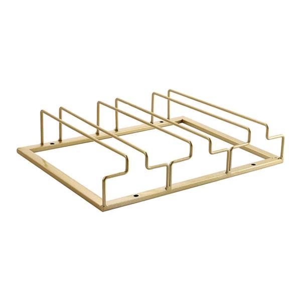 説明:[省スペース]: 金属製のワイングラス収納ハンガー.コンパクトでエレガントなデザインで.カウンター.キャビネット.バー.ビュッフェ.ハッチ.クレデンツァのスペースを節約できます.[用途]: キャビネット下の脚付きグラスラックは3スロッ...