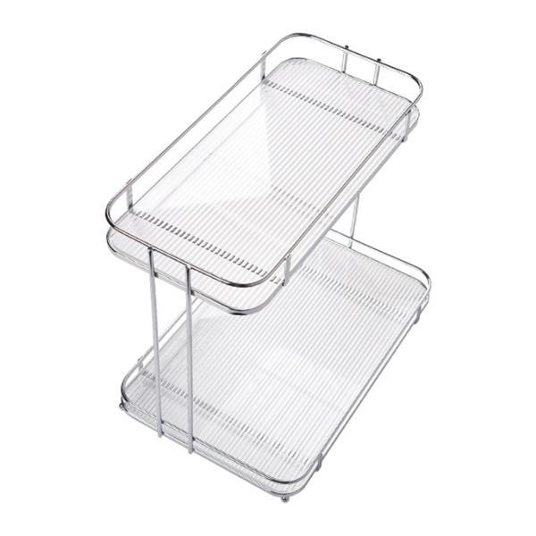 説明:[カウンタートップオーガナイザー]: 多目的カウンタートップ収納オーガナイザーラックは.キッチン.バスルーム.パントリーに多目的なソリューションです.[多目的]: この2層の大きなスペースのサービングトレイは.スナック.フルーツ.ケー...