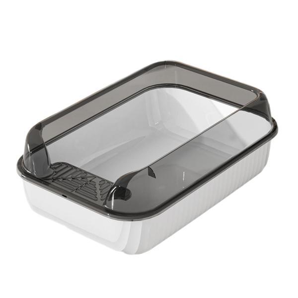 説明:[素材]:猫砂トレイは高品質のプラスチックで.長期間使用できます.[オープントップ]:猫用トイレは.猫に十分なスペースと素早いアクセスを提供するためにオープントップに設計されています.半密閉デザインで.より多くの空気循環を実現します....