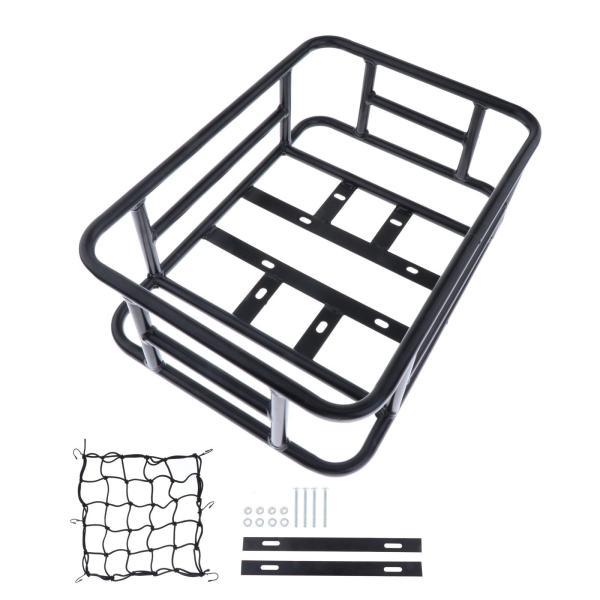 説明:[取り付け簡単]この自転車リアバスケットには付属品が付属しており.手動で数分で自転車に取り付けることができます.頑丈で.自転車の後部フレームに簡単に取り付けることができます.[バイクバスケット]バイクワイヤーバスケットは鉄素材でできて...