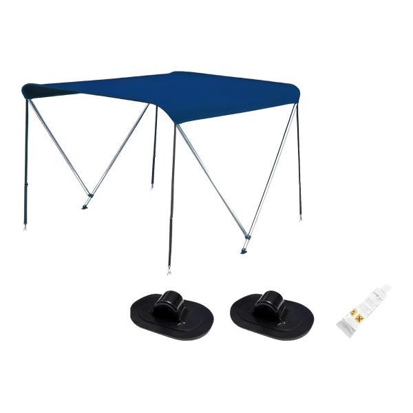 説明:[プレミアムで信頼できる]インフレータブルボートキャノピーサンシェードは.コーティングとアルミニウム合金ポールを備えた高品質のオックスフォード生地で作られており.耐引裂性.防水性.軽量.日焼け止め.耐久性に優れています.[折りたたみ式...