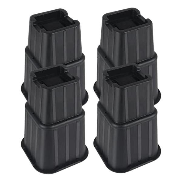 説明:[クリエイティブな追加収納]:ベッドレイザーブロックは.ベッドフレームを安全かつ確実に追加で持ち上げることができ.ベッドを持ち上げて収納スペースを提供し.安全性を確保します.[プレミアムで信頼性の高い]:家具ライザーは高品質のABS素...