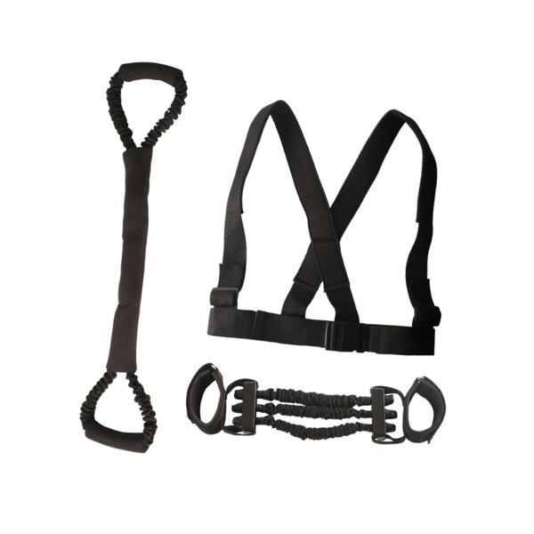 説明:[ボクシングエクササイズ器具]:ボクシングレジスタンスバンドセットは.パンチ力.ボクシングスピード.敏捷性.全身トレーニングを提供します.当社の上半身レジスタンスバンドはベストと組み合わせることで安定性を高めることができます.最適なフ...