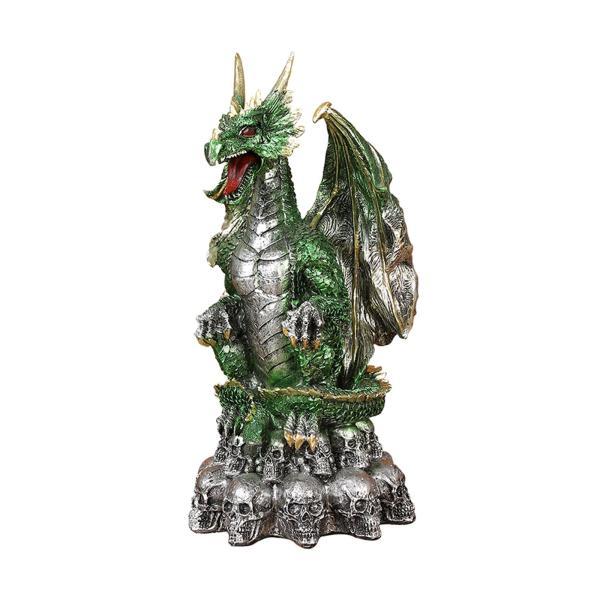 説明:[リアル]:ドラゴンの像はスプレーペイントで細心の注意を払って手描きされており.本物のようなディテールとカラフルなドラゴンの形を作り出し.コレクターを感動させます.[耐久性]:ドラゴンの置物は高品質の樹脂で作られており.防水性があり....