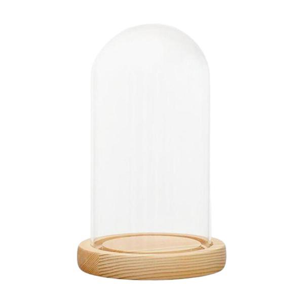 説明:[ガラスと木材]:ドーム クローシュは高品質のガラスと木製のベースで作られており.透明なガラスではっきりと観察できます.仕様:材質: ガラスと木サイズチャート:スタイルA:直径X高さ:9cmx10cm/3.54インチx3.94インチス...