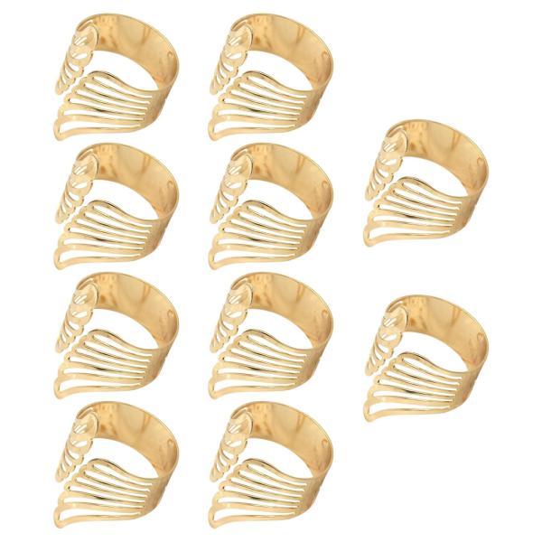 説明:[ユニークなデザイン]:ナプキンリングはユニークでスタイリッシュなデザインで.どんなテーブルセッティングにも優雅さを加えます.[プレミアム素材]: 高品質の金属で作られたナプキンバックルホルダーは.繊細で光沢のある仕上げで.全体的な美...