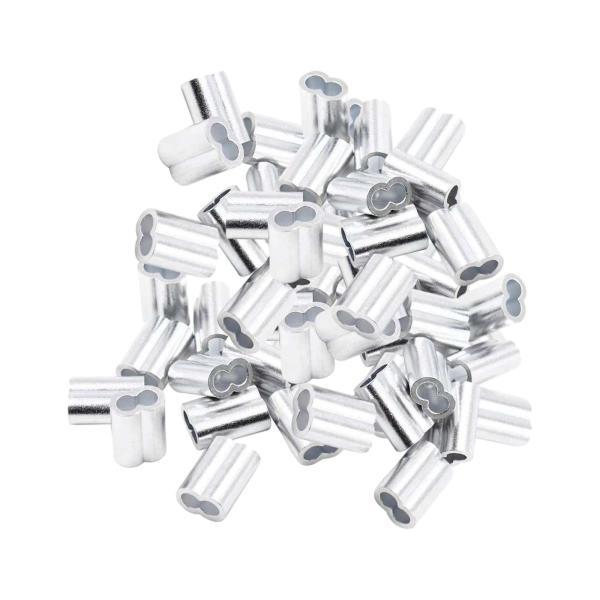 説明:[パッケージ内容]: ワイヤーロープやケーブルに適したアルミニウム製圧着ループスリーブが100個入っています.[プレミアム素材]: ワイヤーロープアルミニウムスリーブは高品質のアルミニウム素材で作られており.軽量で頑丈で耐久性がありま...