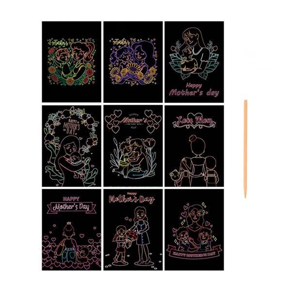 説明:[お祝いの飾り]: 当社のスクレイピングペーパーは.お子様がホリデーシーズン中に創造性と愛を表現するのに最適です.[子供用画用紙キット]: このスクラッチペーパーアートクラフトにはスクラッチペンが付属しており.子供たちが自分で作成する...