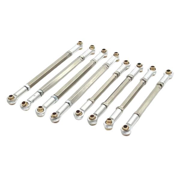 説明:[耐久性]: RCカーシャーシのリンクロッドは金属製で.より耐久性があり頑丈で実用的です.[RCカーの交換品]: シャーシリンケージは.古い部品や壊れた部品の優れた代替品です.[調整可能]: RCカーアクセサリーはステアリングリンクま...