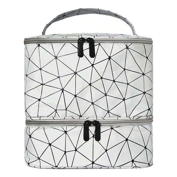 説明:[コンパクトで整理されたデザイン]: このマニキュアオーガナイザーとネイルドライヤーケースは.整理されたマニキュアセッションのお供です. 30本(15ml)のマニキュアボトル.ネイルケアツール.さらにはネイルドライヤーまで収納できるよ...