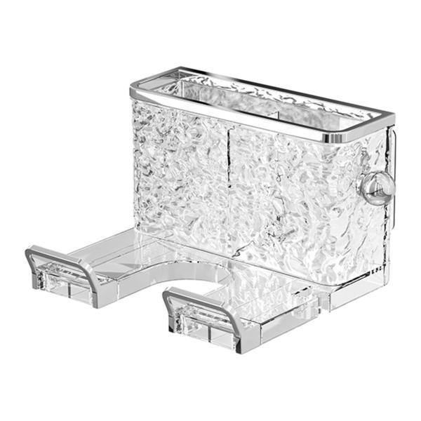 説明:[素材]: この壁掛けヘアドライヤーホルダーはプラスチック製で.耐久性と長寿命を保証します.[サイズ]:ヘアドライヤーラックの寸法は17cmx14.5cmx10cmで.コンパクトで省スペースです.[デザイン]: 水の波紋のデザインが特...