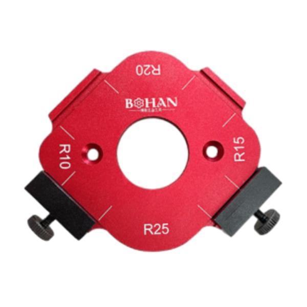 説明:[ アーク角度位置決めテンプレート]: この  アーク角度位置決めテンプレートは.丸いコーナーを簡単かつ正確にカットできる半円形のクランプ設計を特徴としています.テーブル.椅子.額縁.木製コーナーのトリミングなど.さまざまな木工作業に...