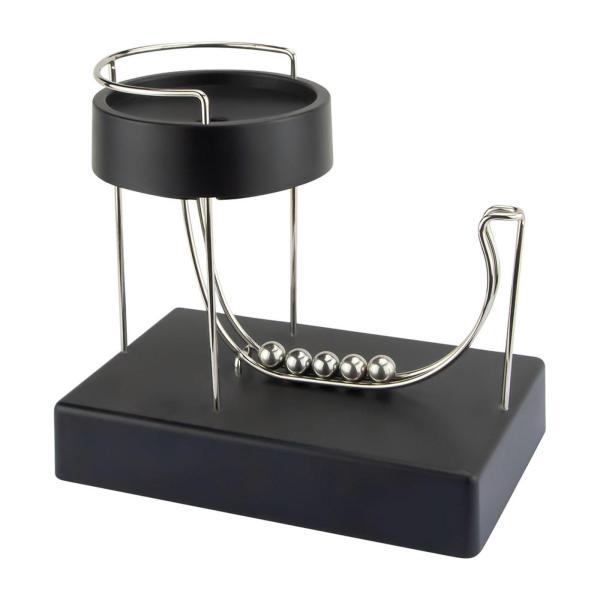 説明:[科学学習玩具]: 当社の永久運動マシンは.物理学への興味と探究心を刺激するだけでなく.運動量とエネルギー保存の法則を実証する教育科学ツールです. [幅広い用途]: 5個のスチールボールが付いた永久運動マシンのデスクおもちゃは.リビン...