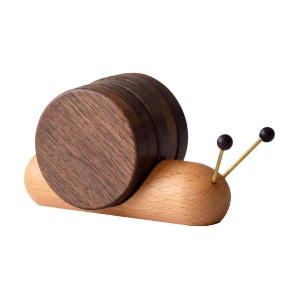 説明:[素材]: このドリンク用木製コースターは.高品質の木材で作られています.この5枚セットのコースターは.ディナーセッティングやコーヒーテーブルを楽しく演出し.完全にカタツムリをテーマにしています. [製品寸法]: コースターのサイズは...