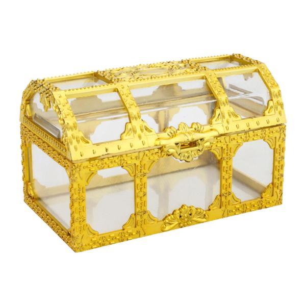 説明:[豪華なデザイン]: この宝箱は豪華なゴールドカラーが特徴で.ジュエリー.コレクション.その他の小物の保管に最適です. [透明]: 透明な ABS 素材で作られたキャンディ ボックスは.中身をはっきりと表示できるため.簡単にアクセスし...