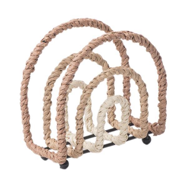 説明:[素材]: このクリエイティブな手作りナプキンホルダーは紙と鉄で作られており.耐久性と長寿命を保証します. [多用途]: ペーパーナプキンホルダーは.洋食レストラン.コーヒーショップ.ホテルのティッシュホルダーとして.またはダイニング...