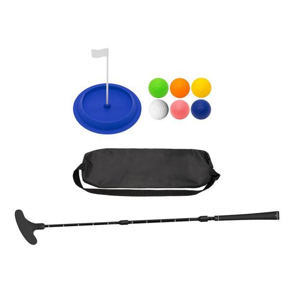 仕様:材質: アルミニウム合金サイズチャート:ゴルフパター:長さ調節可能40cm-91cm/15.75インチ-35.83インチ.収納バッグ:49.5cmx15.8cm/19.49インチx6.22インチ.ゴルフパッティングカップ:16.5cm...