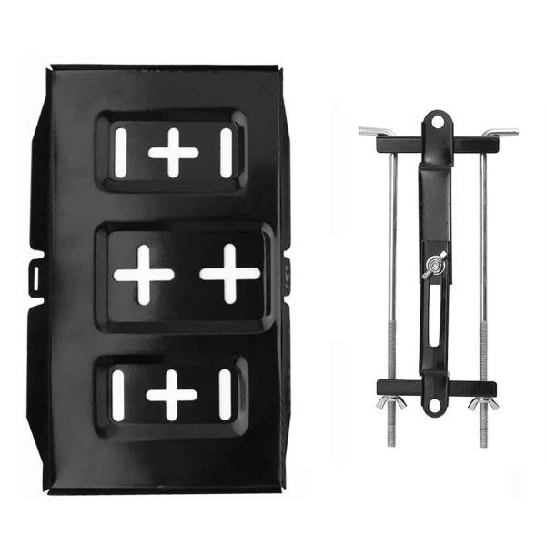 説明:[プレミアム素材]: バッテリーホールドダウントレイキットは高品質の金属で作られており.強度が高く.頑丈で.長期間使用できます. [優れた構造]: 溝設計の蓄電池ホルダーは.バッテリーがトレイ留め具に接触するのを防ぎます.バッテリー固...