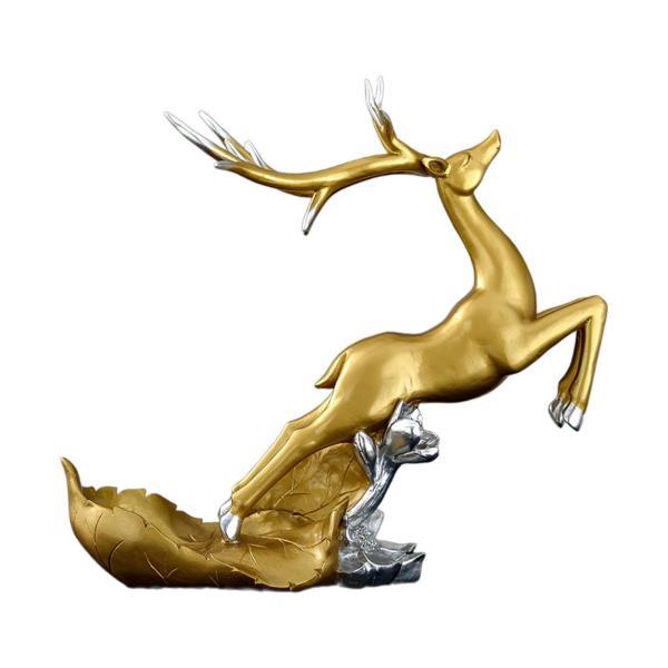 説明:[デザイン]: この鹿のワインラック像はユニークなデザインが特徴で.どんな家庭やレストランにも優雅さを添えます.ダイニングルームのキャビネットのテーブルトップの装飾に最適で.ゲストの目を引くこと間違いなしです. [素材]: このワイン...