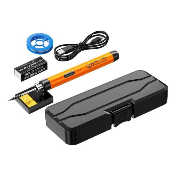 仕様:材質: 加熱コア充電時間: 90分作業時間: 20分充電電圧: 5V 8W最高温度: 450°C (1速300-340°C.2速360-400°C.3速420-450°C)サイズチャート: 190mmx16.5mm/7.48インチx0...