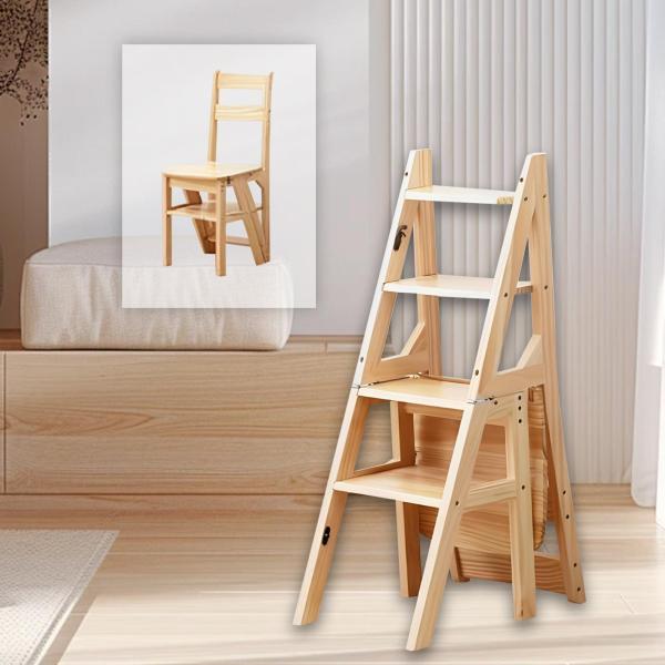 説明:[革新的なデザイン]: この踏み台は.はしごと踏み台の両方として使用できる革新的なデザインが特徴です.高い場所に手を伸ばしたり.座って休んだりする必要がある場合でも.ニーズを満たすことができます. [4層設計]: このステップスツール...