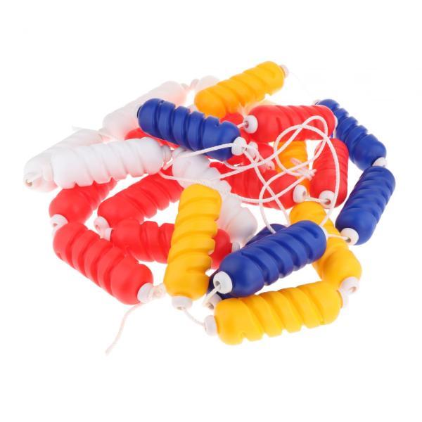 仕様:材質: ポリエチレン.ナイロンサイズチャート:直径6cm: 直径6cm/2.36インチ直径9cm: 直径9cm/3.54インチ全長: 500cm/196.85インチパッケージに含まれるもの:スイミングプール仕切りロープ1本...