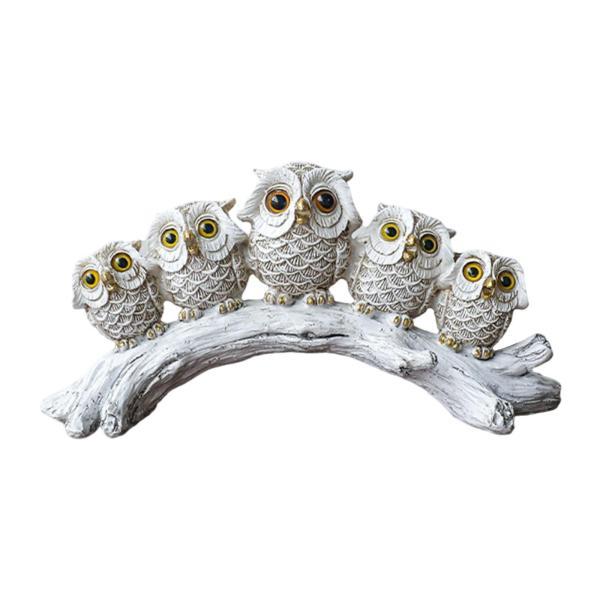 説明:[高級素材]: 白いフクロウの像は樹脂素材で作られており.信頼性の高い品質で長期間使用できます. [かわいいデザイン]: フクロウのオーナメントはクリエイティブでかわいいデザインが特徴で.どんなお部屋にも魅力的な雰囲気を添えます. [...
