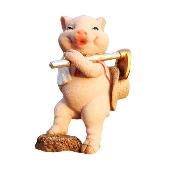 説明:[素材]: この豚の彫刻は樹脂素材で作られており.長期間使用でき.安定していて倒れにくいです. [室内装飾]この豚の像は.玄関.リビングルーム.オフィス.寝室.本棚.ダイニングテーブル.暖炉の上などに最適な装飾です.ご自宅やオフィスに...