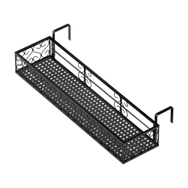 仕様:材質: 鉄サイズチャート:80cm: 80cmx20cmx12cm/31.50インチx7.87インチx4.72インチ.手すり幅5.5cm/2.17インチ60cm: 60cmx20cmx12cm/23.62インチx7.87インチx4.7...
