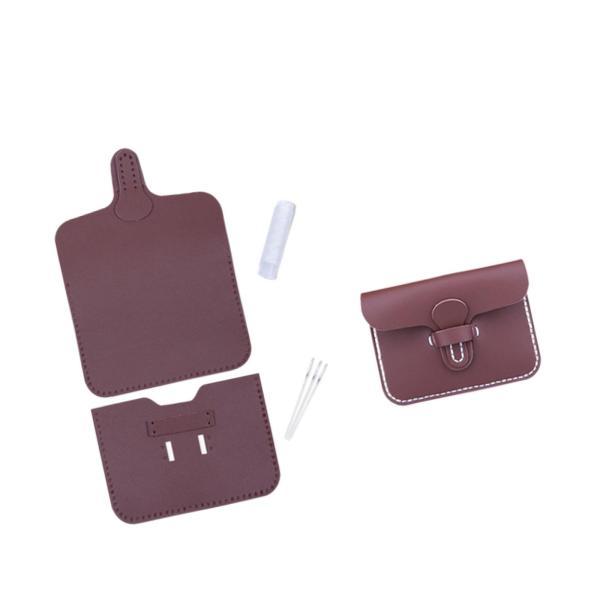 説明:[素材]: この DIY 財布バッグ作りキットは PU レザー製で.耐摩耗性があり.繰り返し長期間使用できます. [用途]: この小さな財布素材は.ストリート.ショッピング.旅行.ジム.デート.パーティー.キャンプ.ハイキングなどに適...