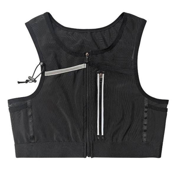 説明:[スタイリッシュなブラックのランニングベストバッグ]軽量のランニングベストバッグは反射ストリップデザインが特徴で.夜間の活動中に視認性を高めるのに最適です. [素材とデザイン]ランニングベストは通気性のあるメッシュ生地で作られており....