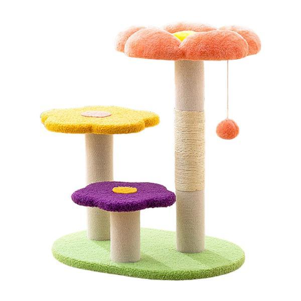説明:[猫用クライミングフレーム]: この3層の猫用クライミングフレームはモダンな装飾で.ご自宅に楽しさをプラスします. [素材]: このキャットツリーは.快適な手触りの家具パネル.サイザルロープ.ベルベットで作られています.丈夫で傷がつき...