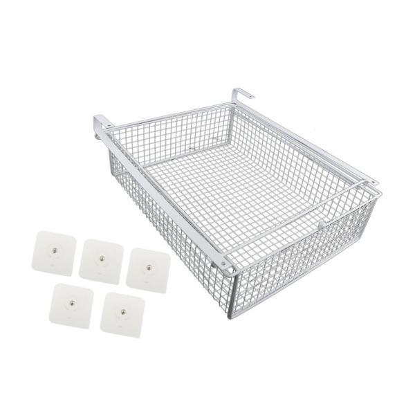 説明:[省スペース]: この吊り下げ式引き出しバスケットは.空きスペースを最大限に活用するように設計されており.サイズは15.75インチx15.75インチx5.91インチです. [スライド式棚下収納オーガナイザー]: 引き出しレールは滑らか...