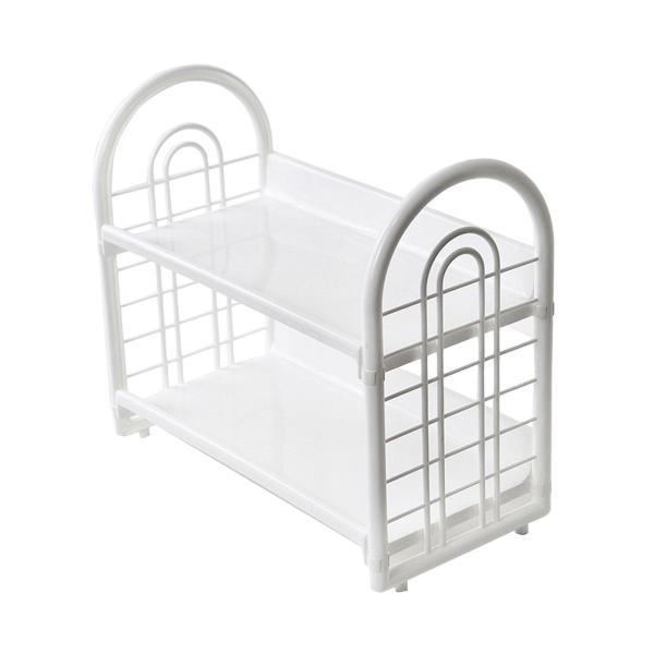 仕様:材質: PPサイズチャート: 32cmx16.5cmx28.5cm/12.60インチx6.50インチx11.22インチパッケージに含まれるもの:デスクトップ収納ラック 1 個...